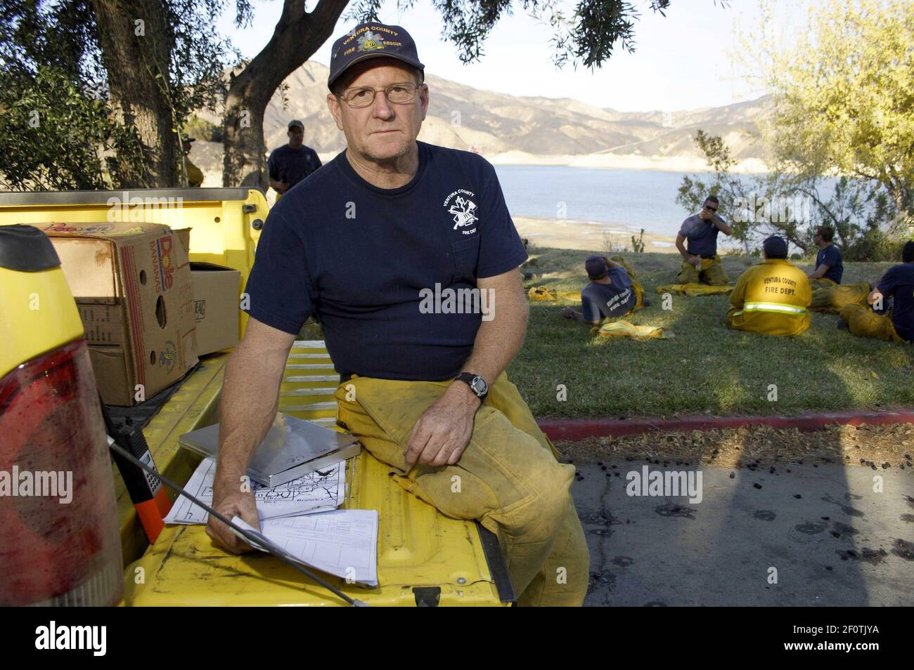 24 October 2007 - Piru, CA -Ventura County Fire Department Captain and ...