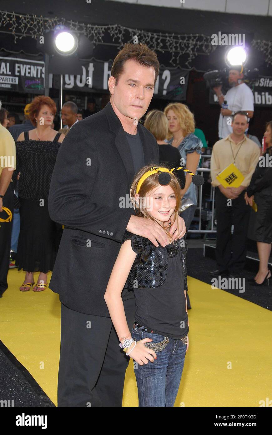Ray Liotta and daughter Karson. 28 October 2007 - Westwood, California ...