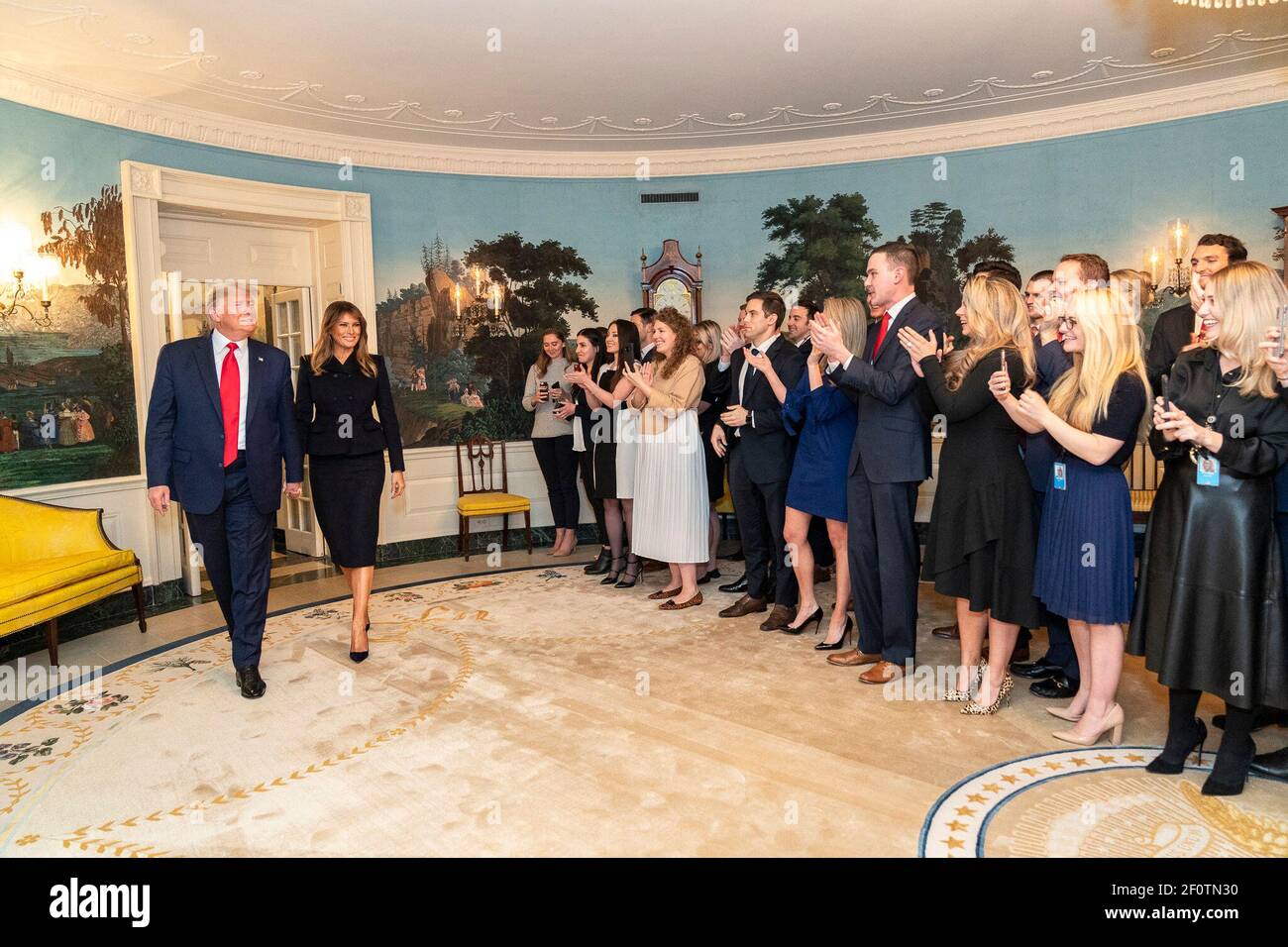 Diplomatic reception room white house hi-res stock photography and ...