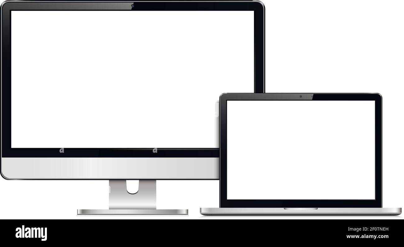 Empty screen Cut Out Stock Images & Pictures - Alamy