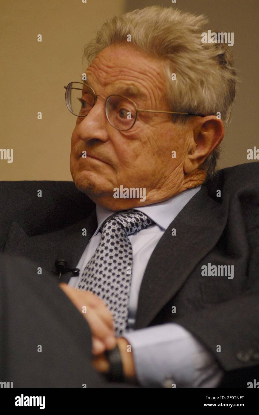 5 November 2007- New York, NY- Global financier and billionaire ...