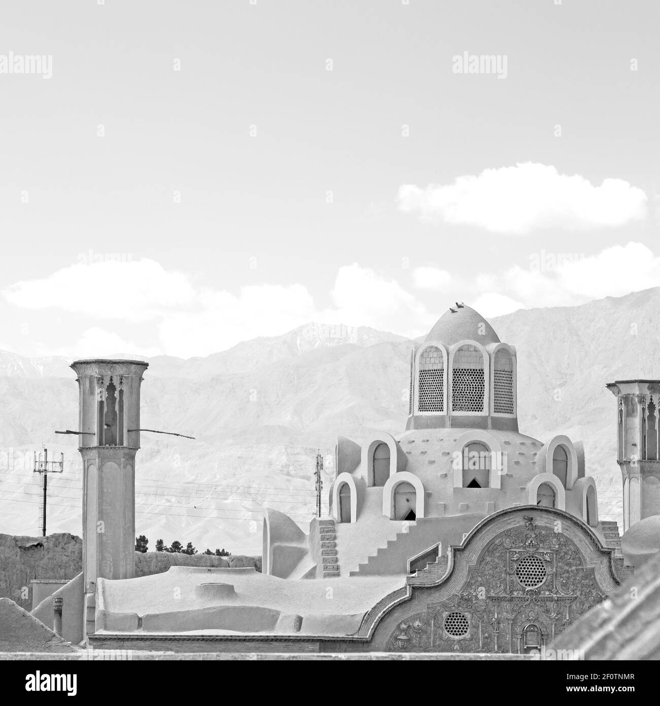 In iran the old building roof Stock Photo - Alamy