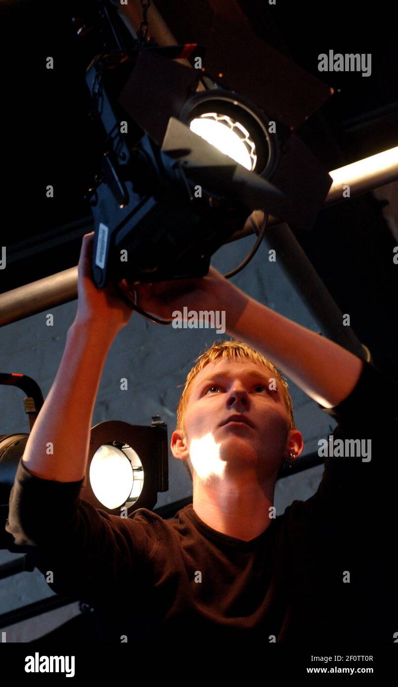 1ST DIPLOMA IN THE PERFORMING ART STUDENT PAUL RHODES,LIGHTING A ...