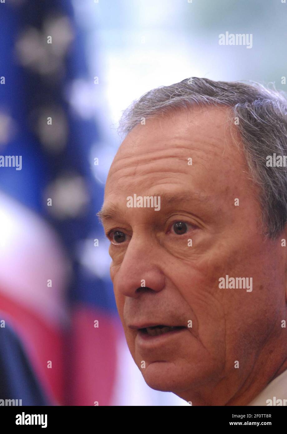13 November 2007- New York, NY- New York City Mayor Michael Bloomberg ...