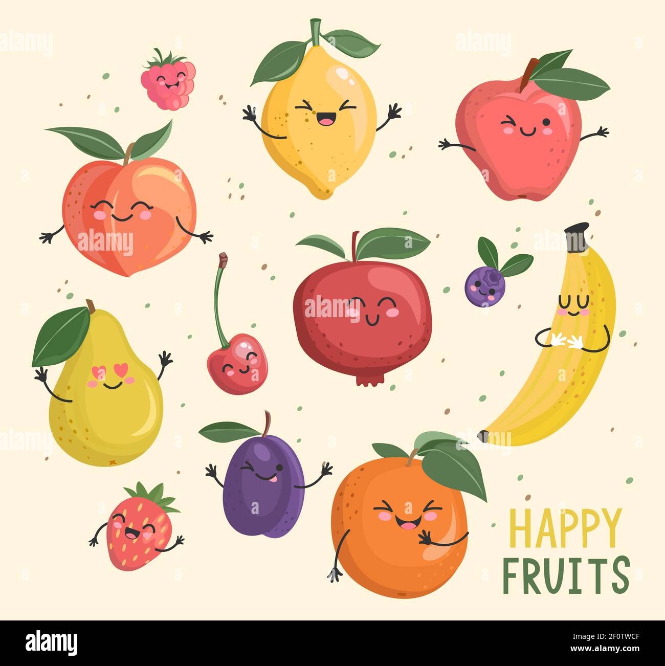 Cartoon fresh funny blueberry characters hi-res stock photography and ...