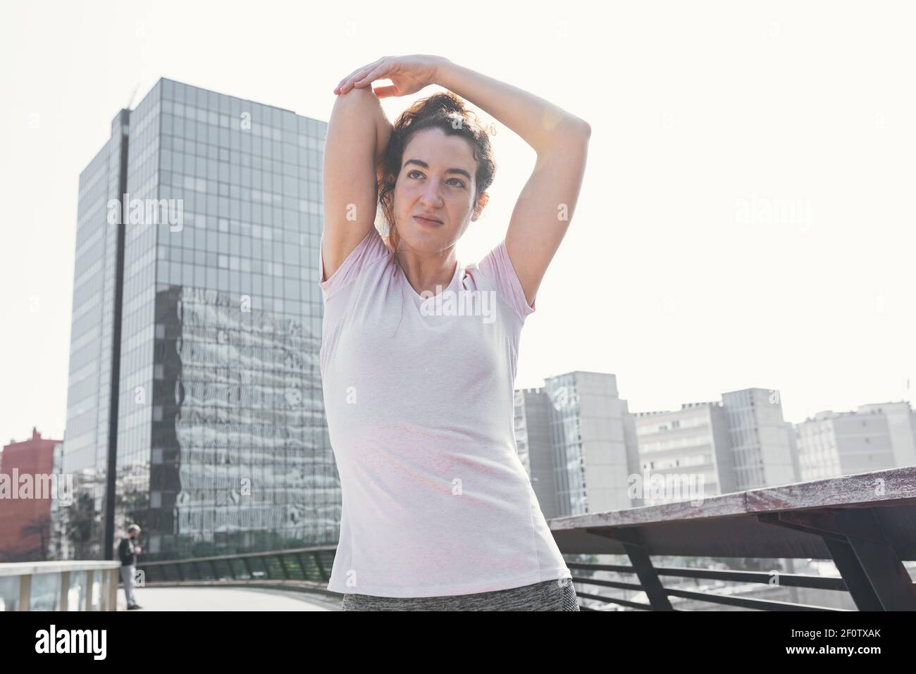 Arm behind head hi-res stock photography and images - Alamy