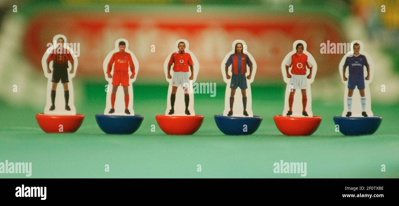 Subbuteo players hi-res stock photography and images - Alamy