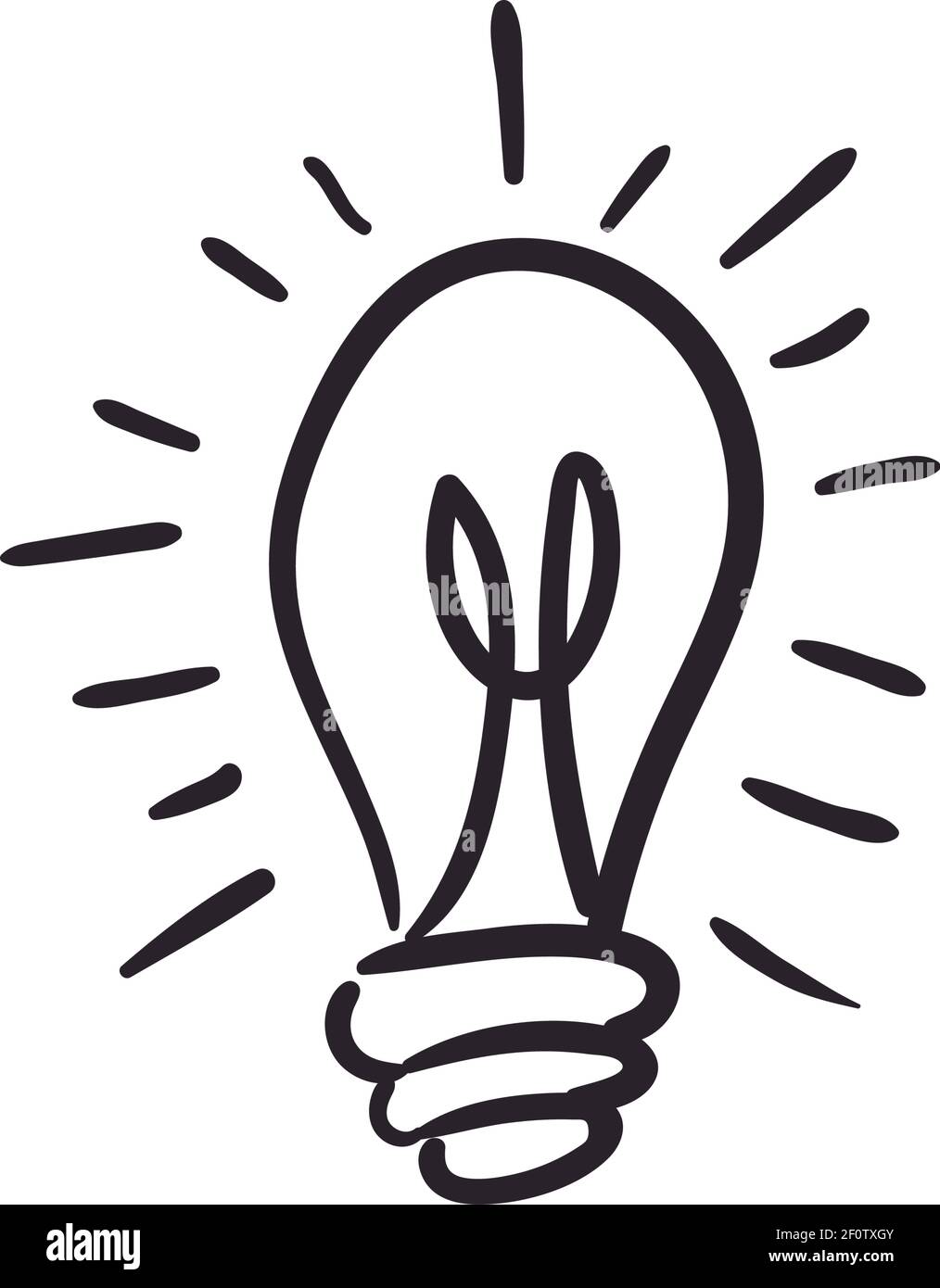 Energy and power light bulb Stock Vector Image & Art - Alamy