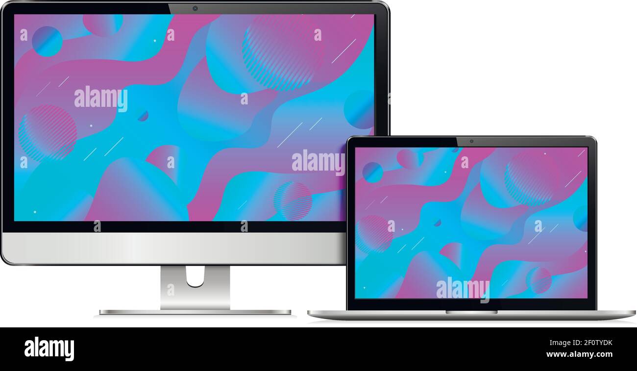 Metallic screen Stock Vector Images - Alamy