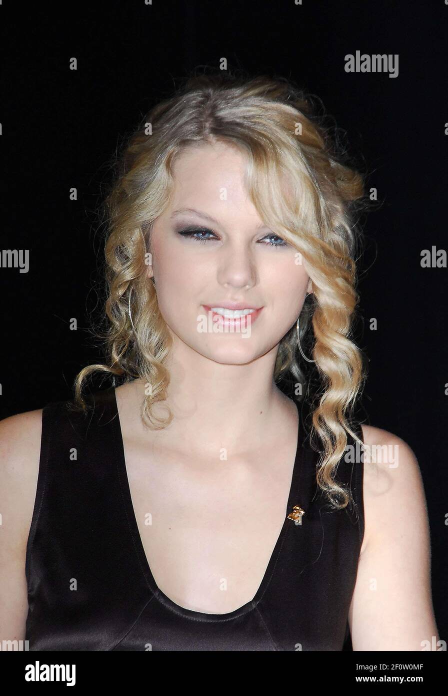 Taylor Swift. 6 December 2007 - Hollywood, California. Announcement of ...