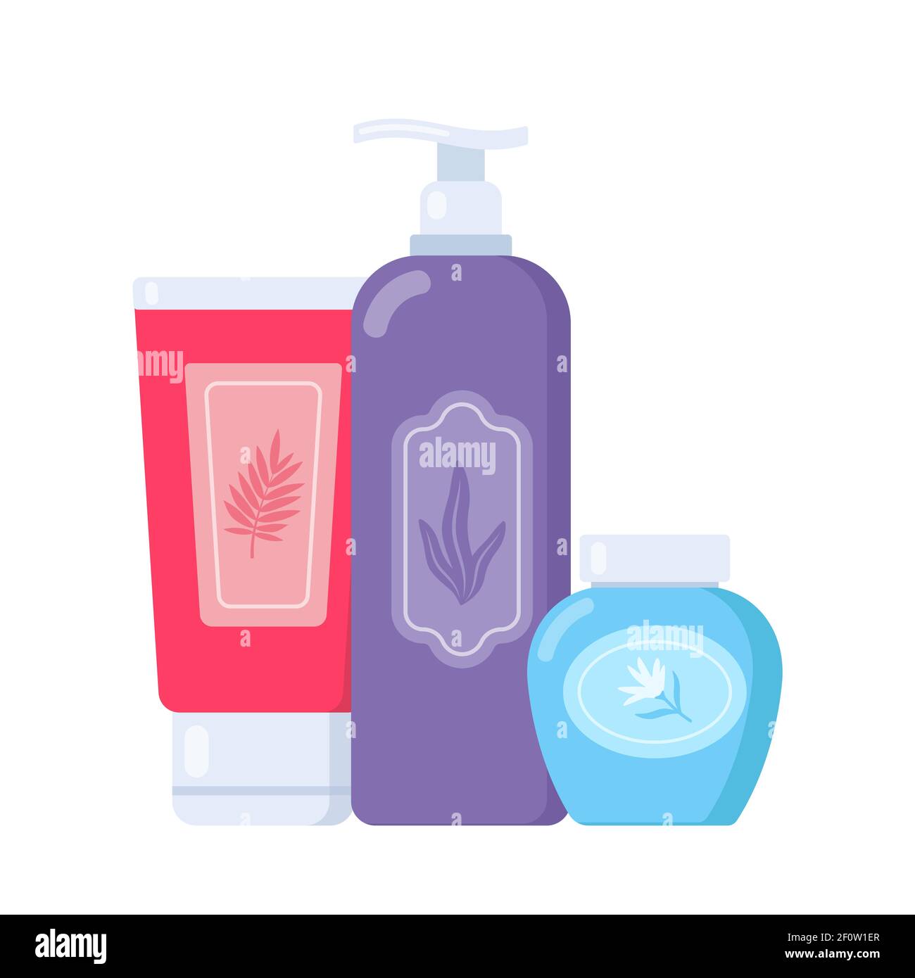 Cosmetics face oil Stock Vector Images - Alamy