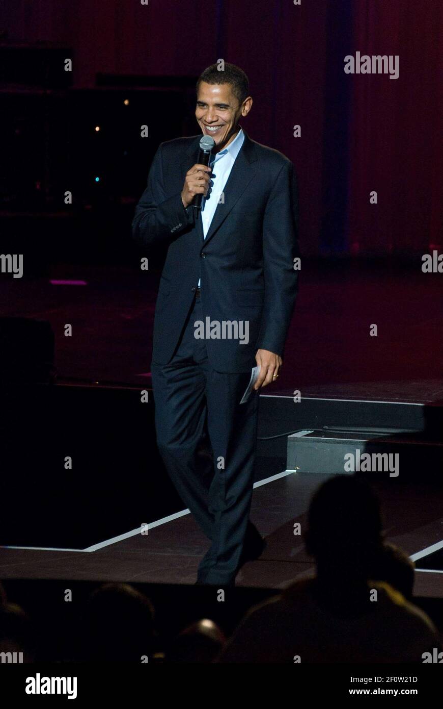 Barack Obama. 10 December 2007 - Universal City, California. Los ...