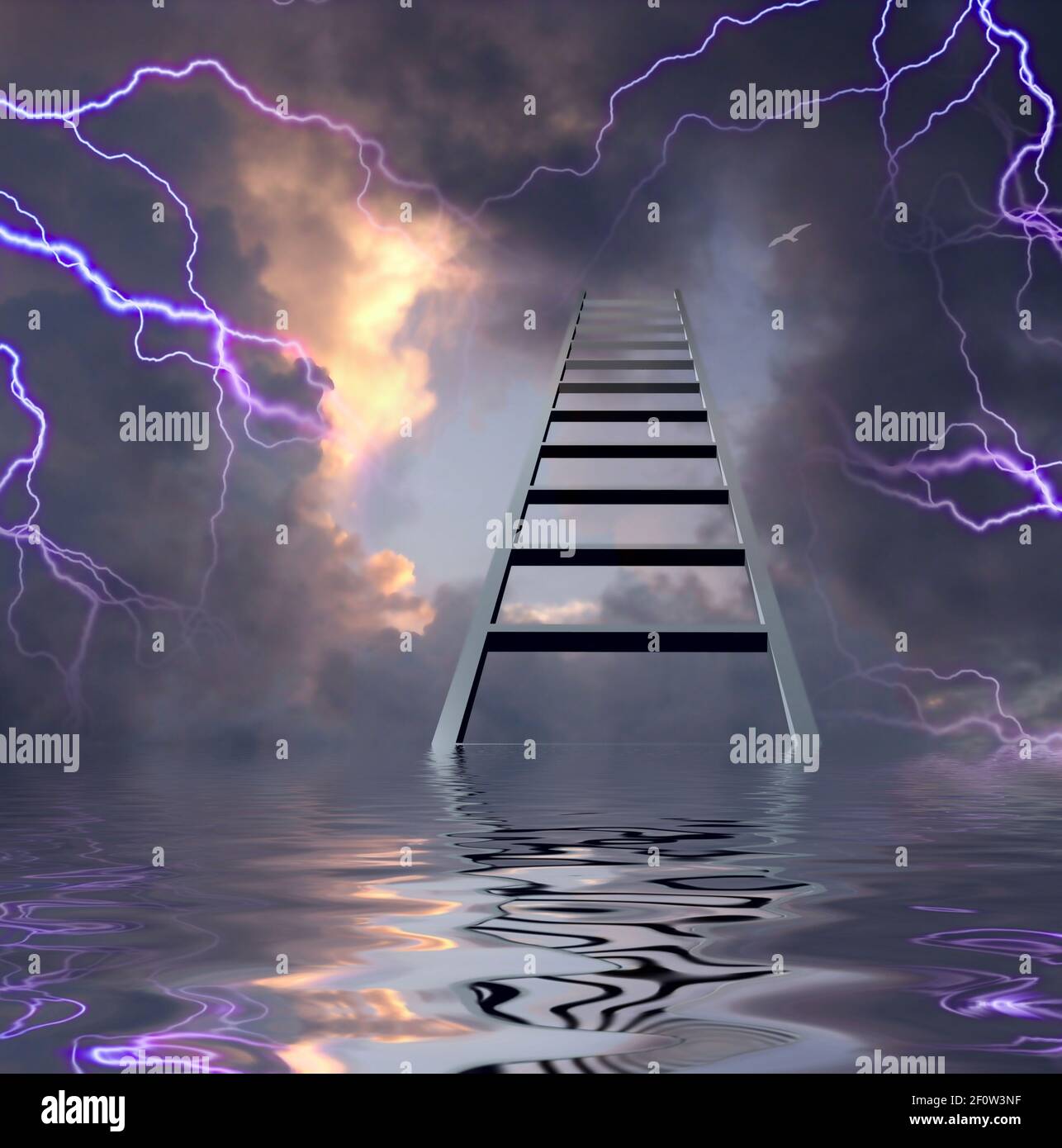 Ladder of salvation hi-res stock photography and images - Alamy