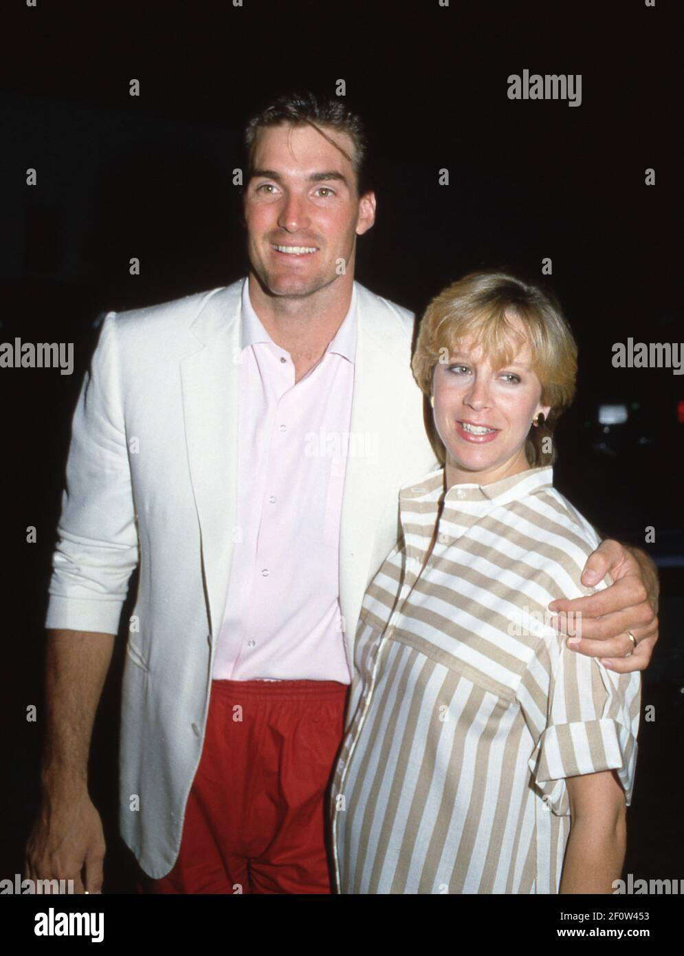 Sam Jones and wife May 1983 Credit: Ralph Dominguez/MediaPunch Stock ...