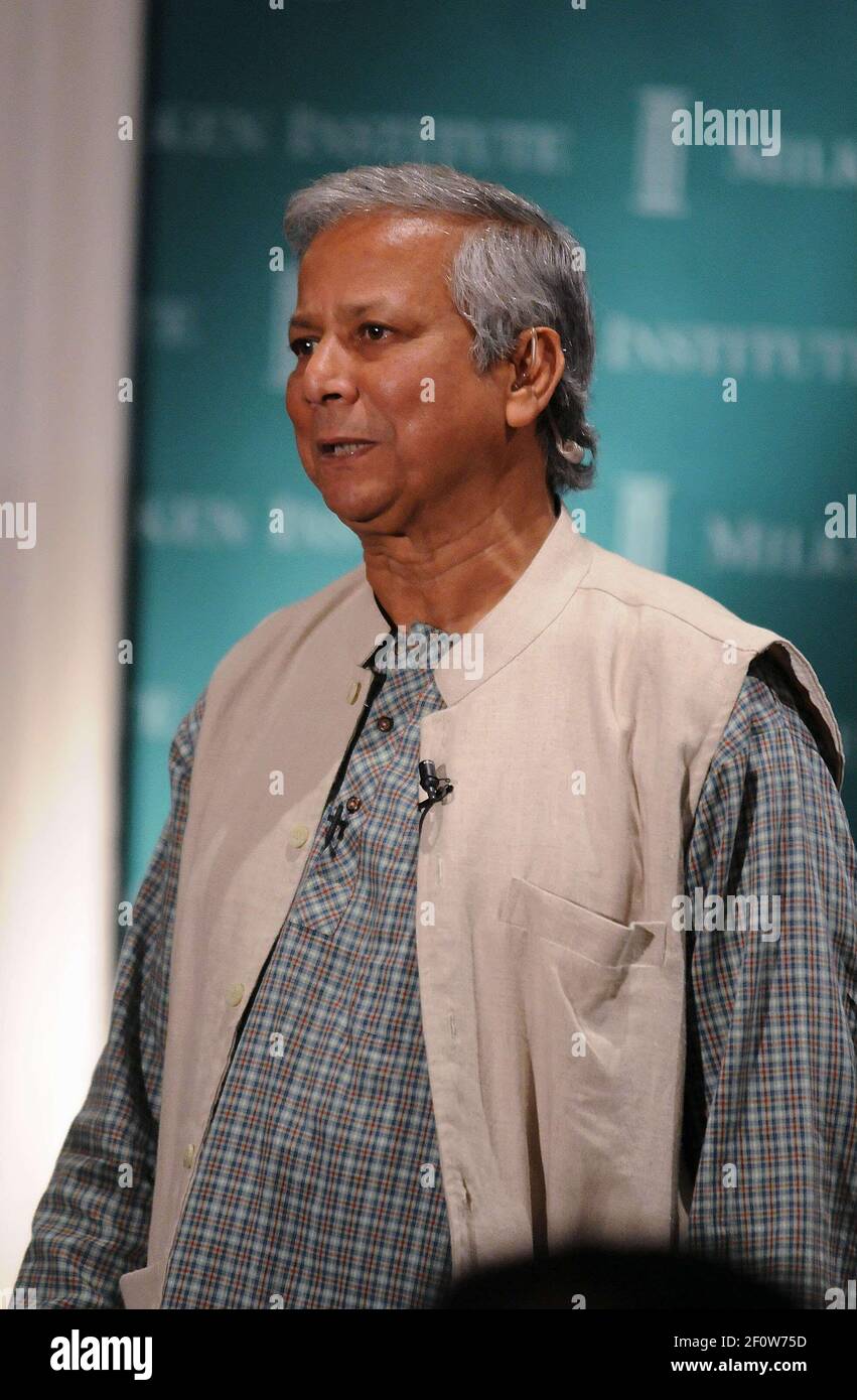 Muhammad Yunus. 16 January 2008 - Santa Monica, California. Nobel Peace ...