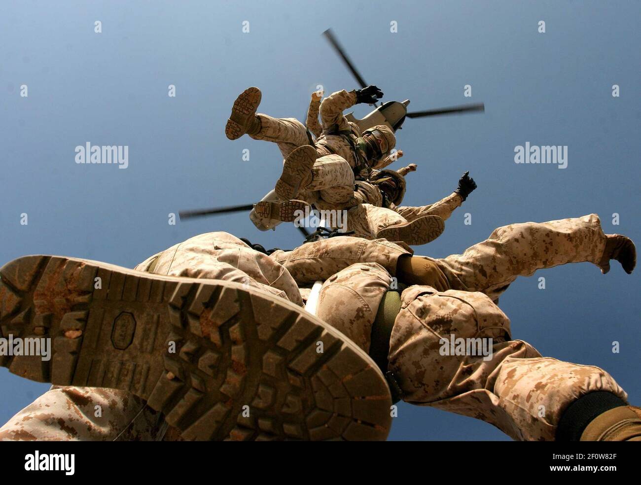 13 January 2008 - Camp Buehring, Kuwait - Soaring 250-feet above ground ...