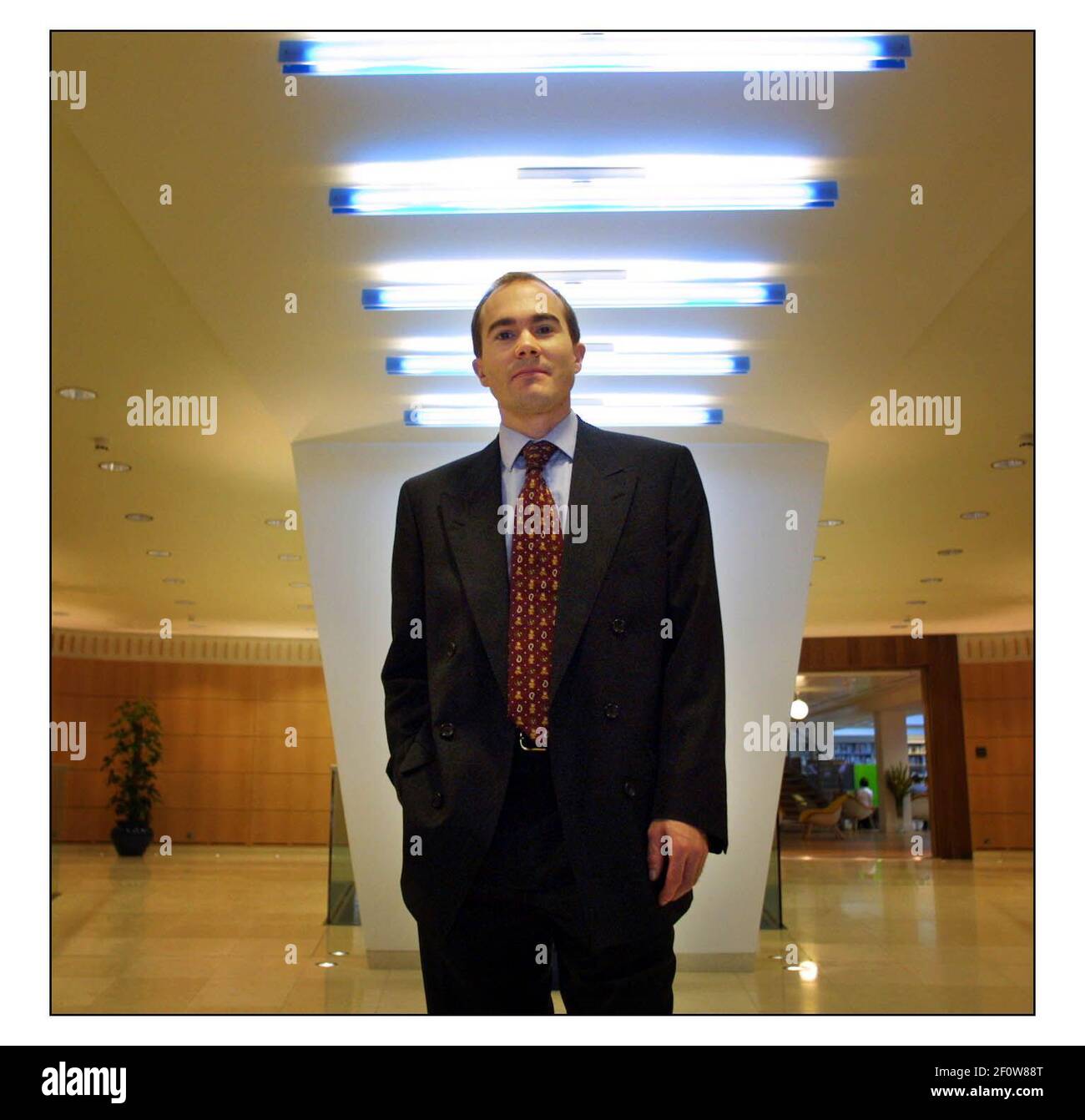 James Gledhill at the offices of New Star for Your Money.pic David ...