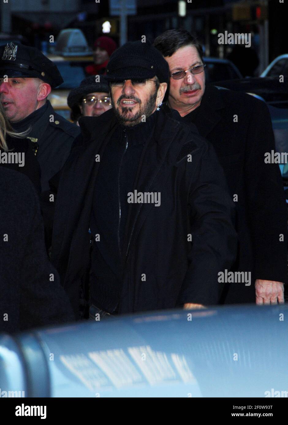 21 January 2008 - New York , NY - Ringo Starr at the "Late Show" with ...