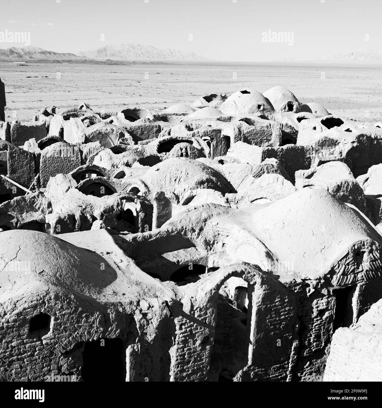 In iran the old castle Stock Photo - Alamy