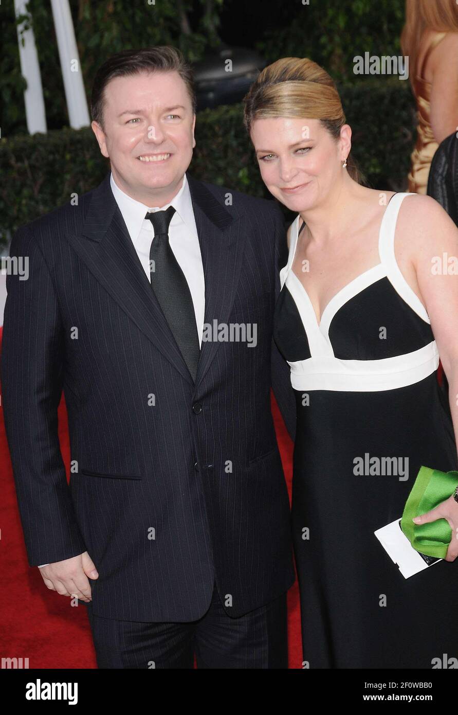 Ricky Gervais and Guest. 27 January 2008 - Los Angeles, California ...