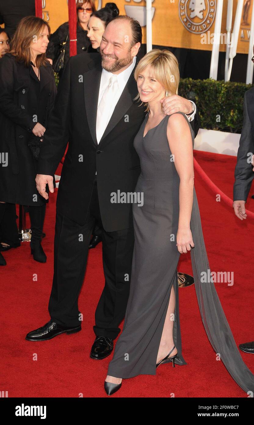James Gandolfini and Edie Falco. 27 January 2008 - Los Angeles ...