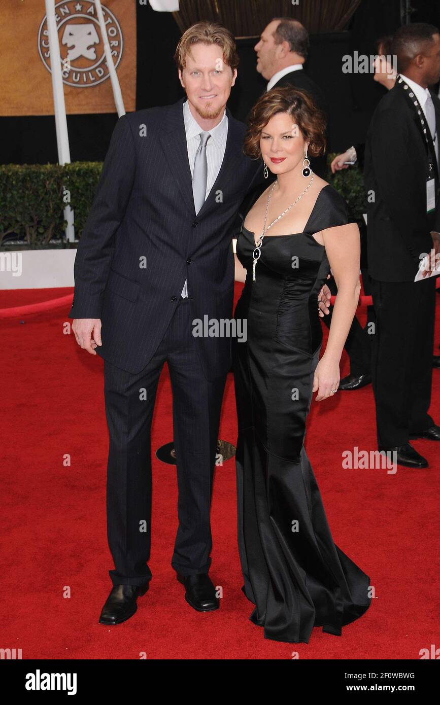 Guest and Marcia Gay Harden. 27 January 2008 - Los Angeles, California ...