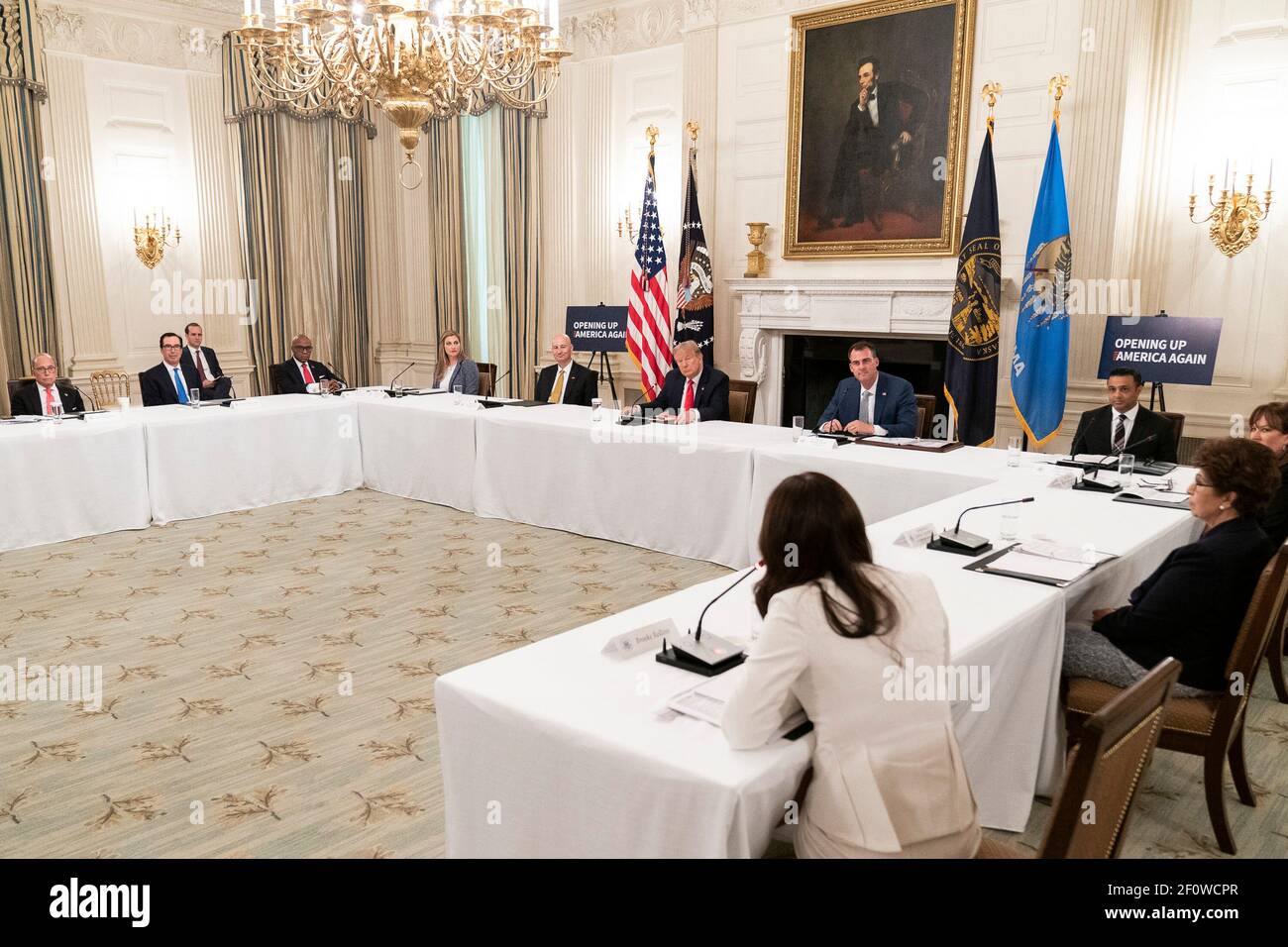 Trump cabinet staff hi-res stock photography and images - Alamy
