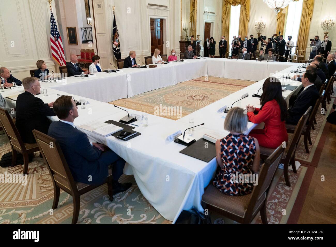 Archival east room white house hi-res stock photography and images - Alamy