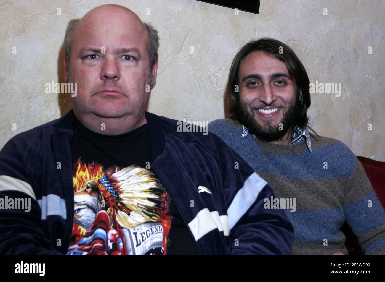 31 January 2008 - Santa Barbara, CA - (l-r) Kyle Gass and director ...