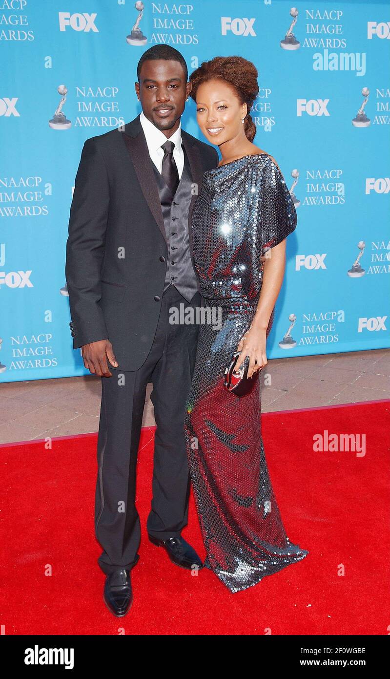 Lance Gross and Eva Pigford. 14 February 2008 - Los Angeles, California ...