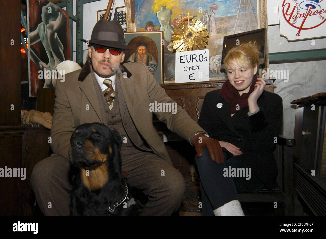 20 February 2008 - New York, NY - Billy LeRoy with his daughter Celina ...