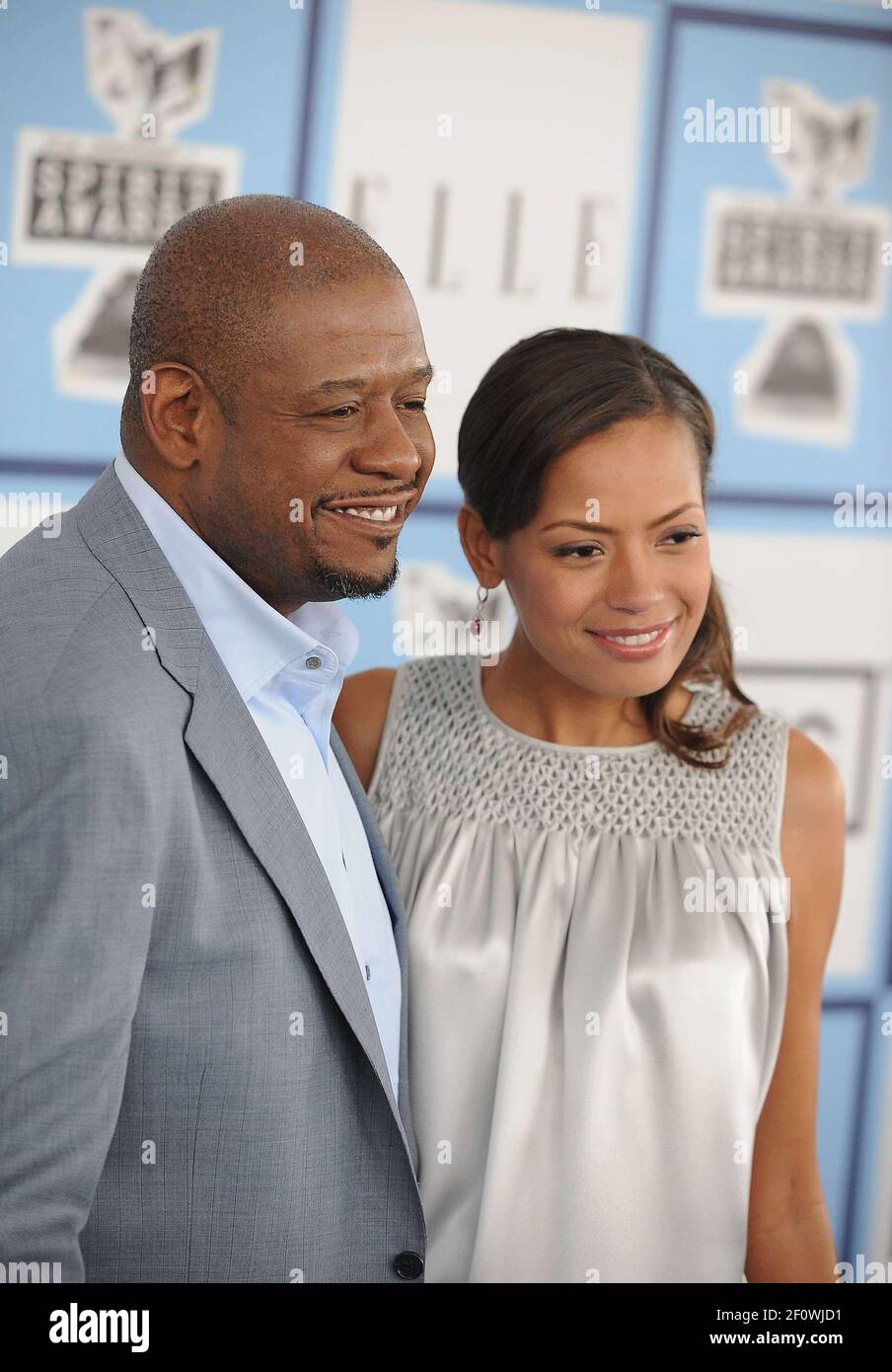 Forest Whitaker and wife Keisha Whitaker. 22 February 2008 - Santa ...