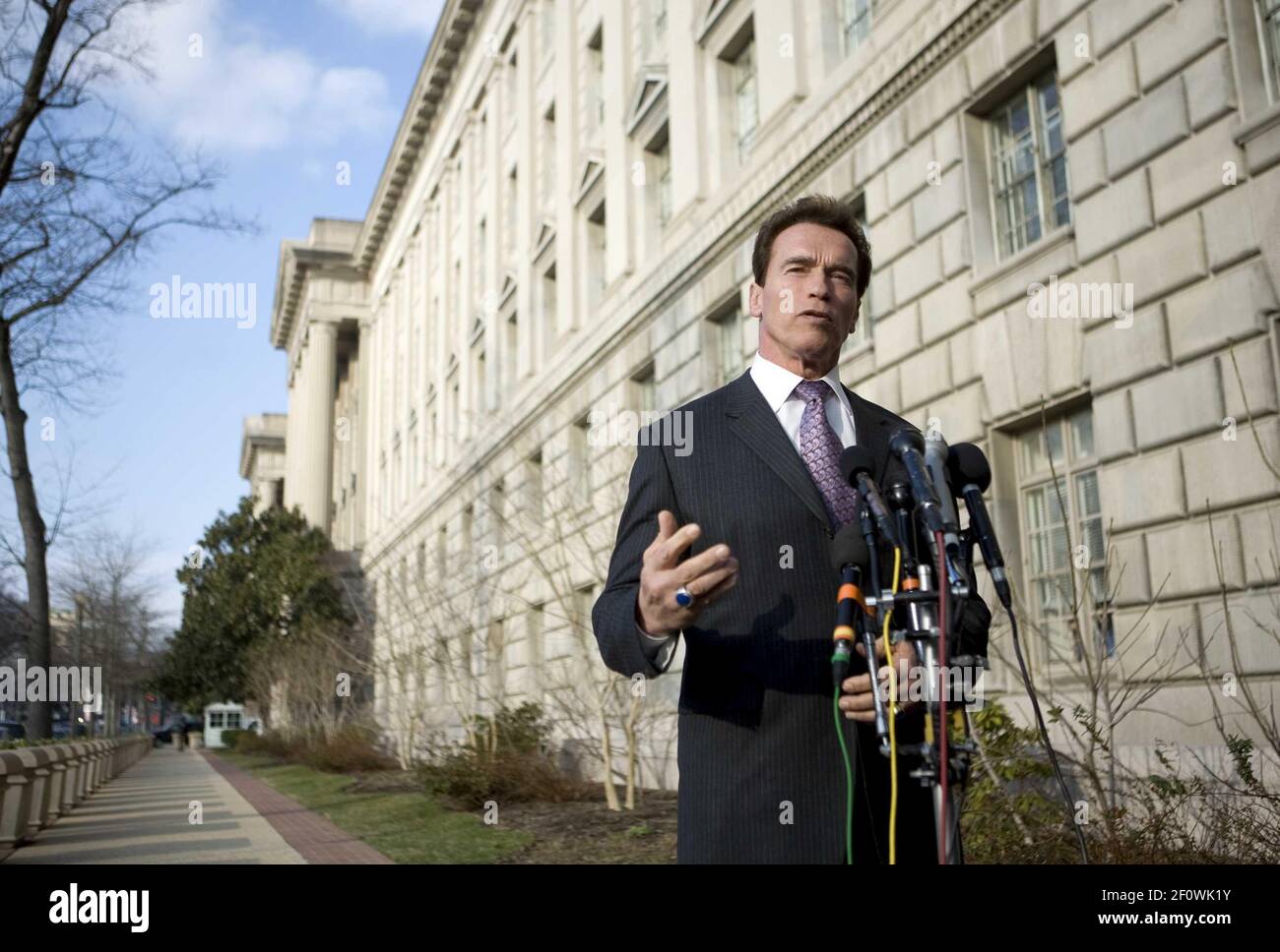 25 February 2008 Ã Washington, D.C. Ã California Governor Arnold ...