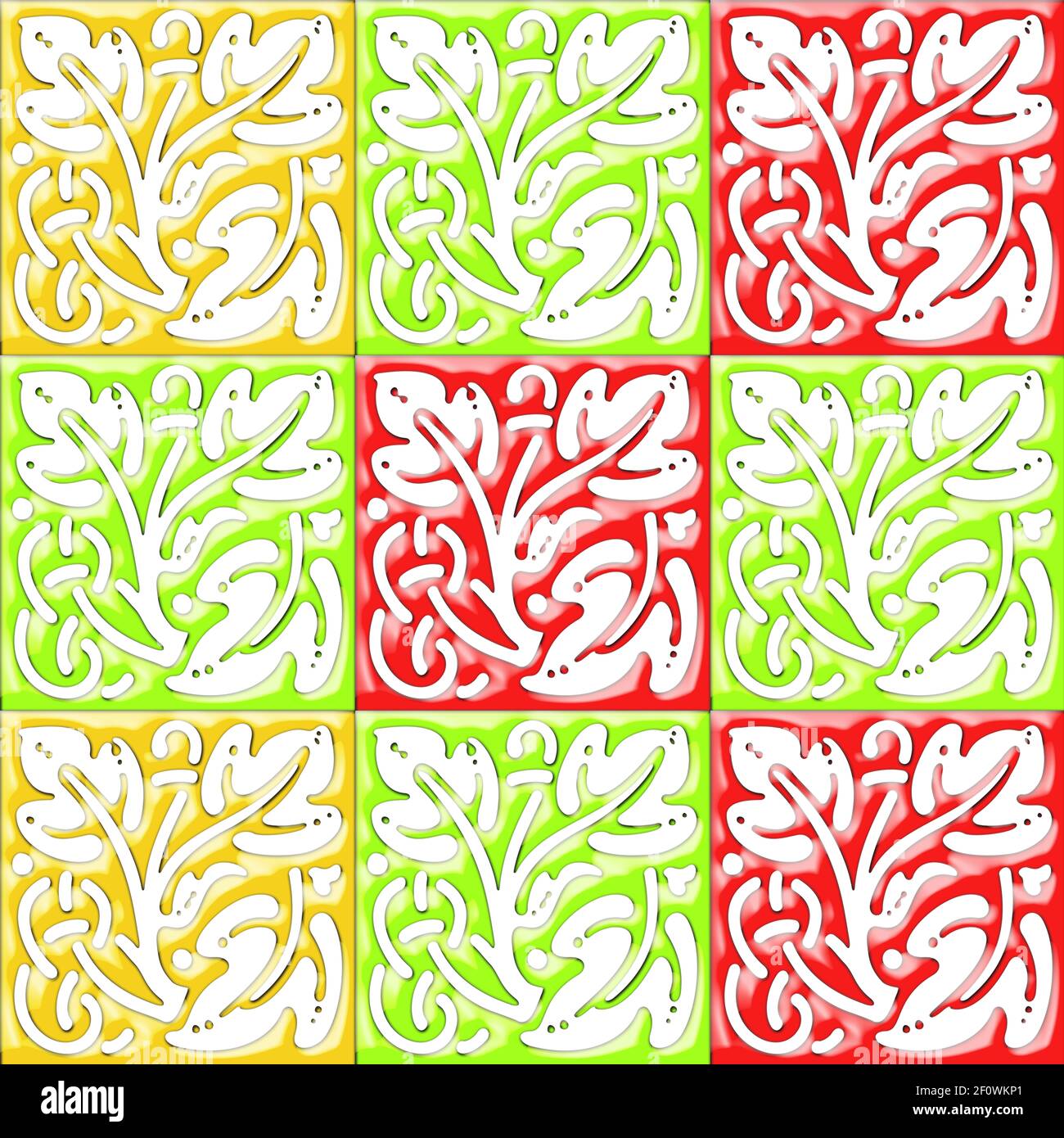 Vector colorful digital illustration showing shapes and colors Stock ...