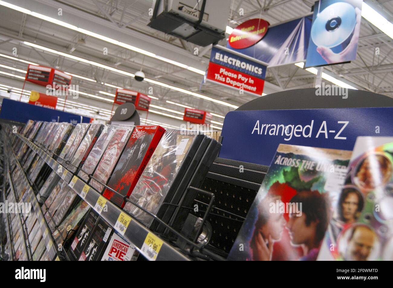 1 March 2008 - Hadley, Massachusetts - DVD for sale at Walmart. Walmart ...