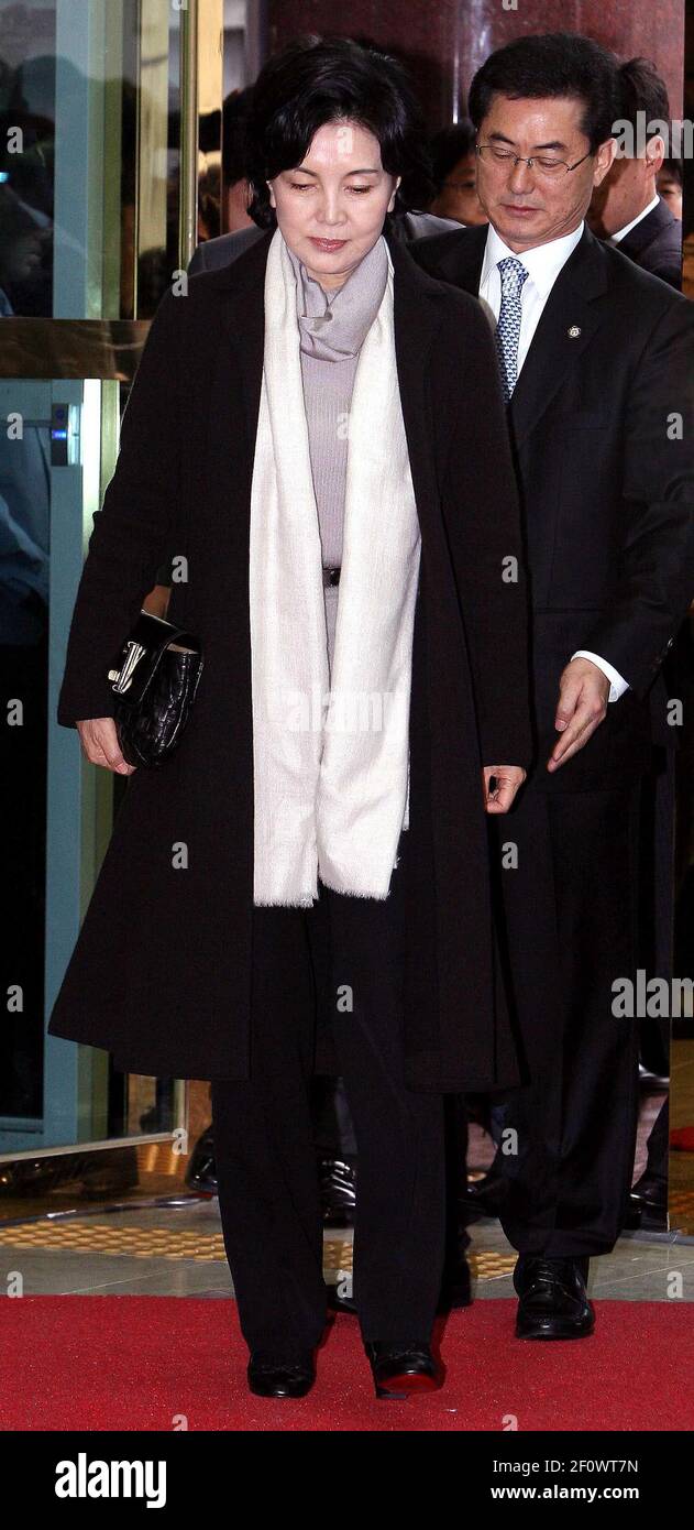 2 April 2008 - Seoul, South Korea - South Korean Hong Ra-hee, 63year ...