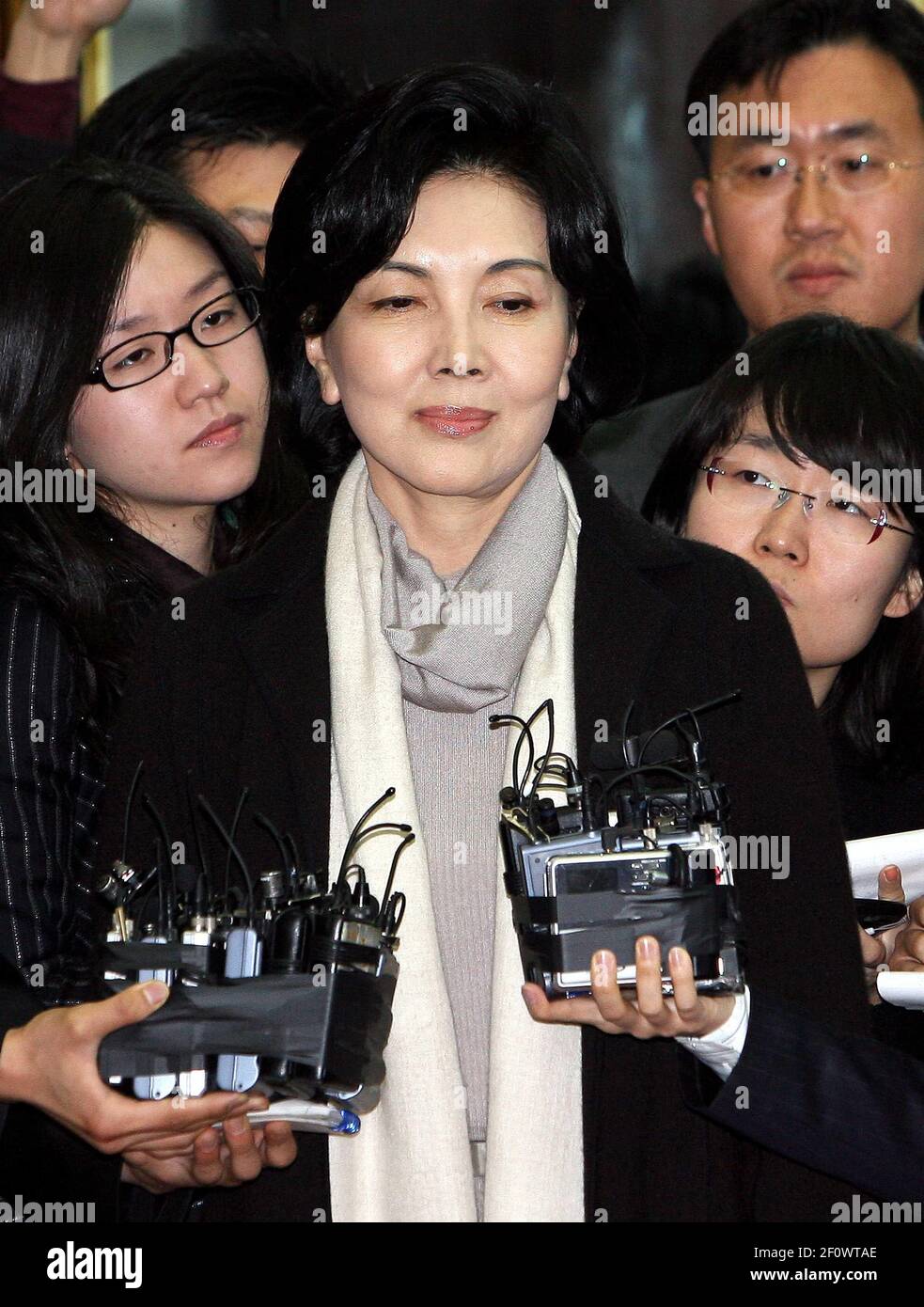 2 April 2008 - Seoul, South Korea - South Korean Hong Ra-hee, 63year ...