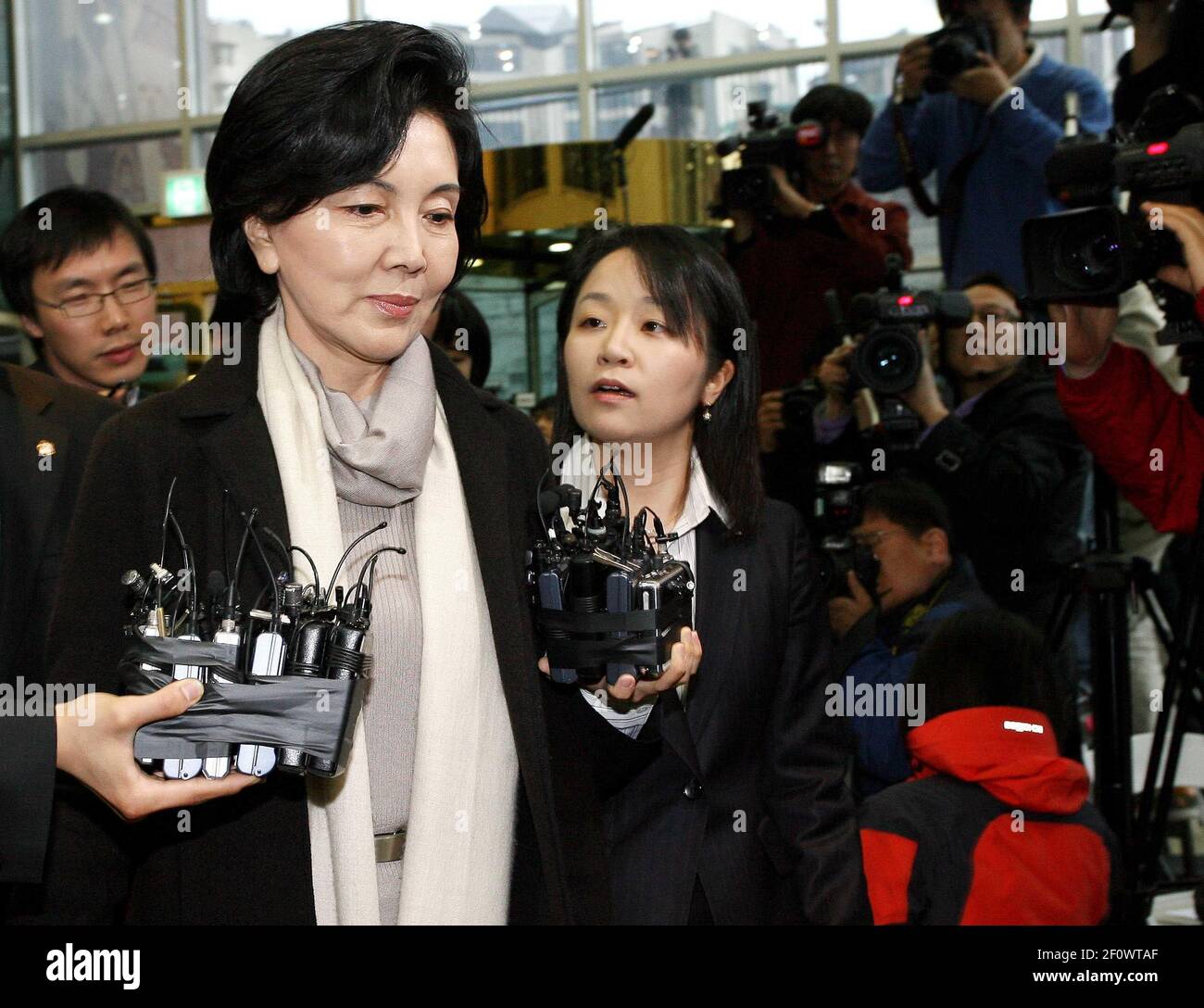 2 April 2008 - Seoul, South Korea - South Korean Hong Ra-hee, 63year ...