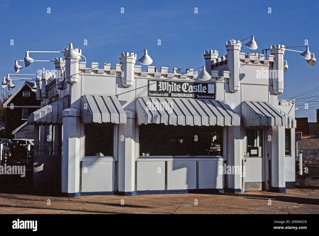 White Castle Reading Road Cincinnati Ohio ca. 1980 Stock Photo - Alamy