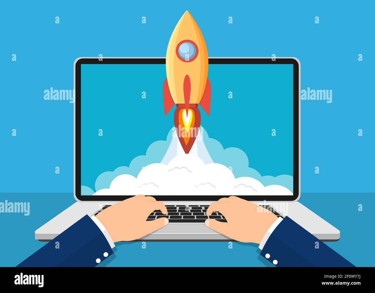 Launch vehicle digital computer Stock Vector Images - Alamy