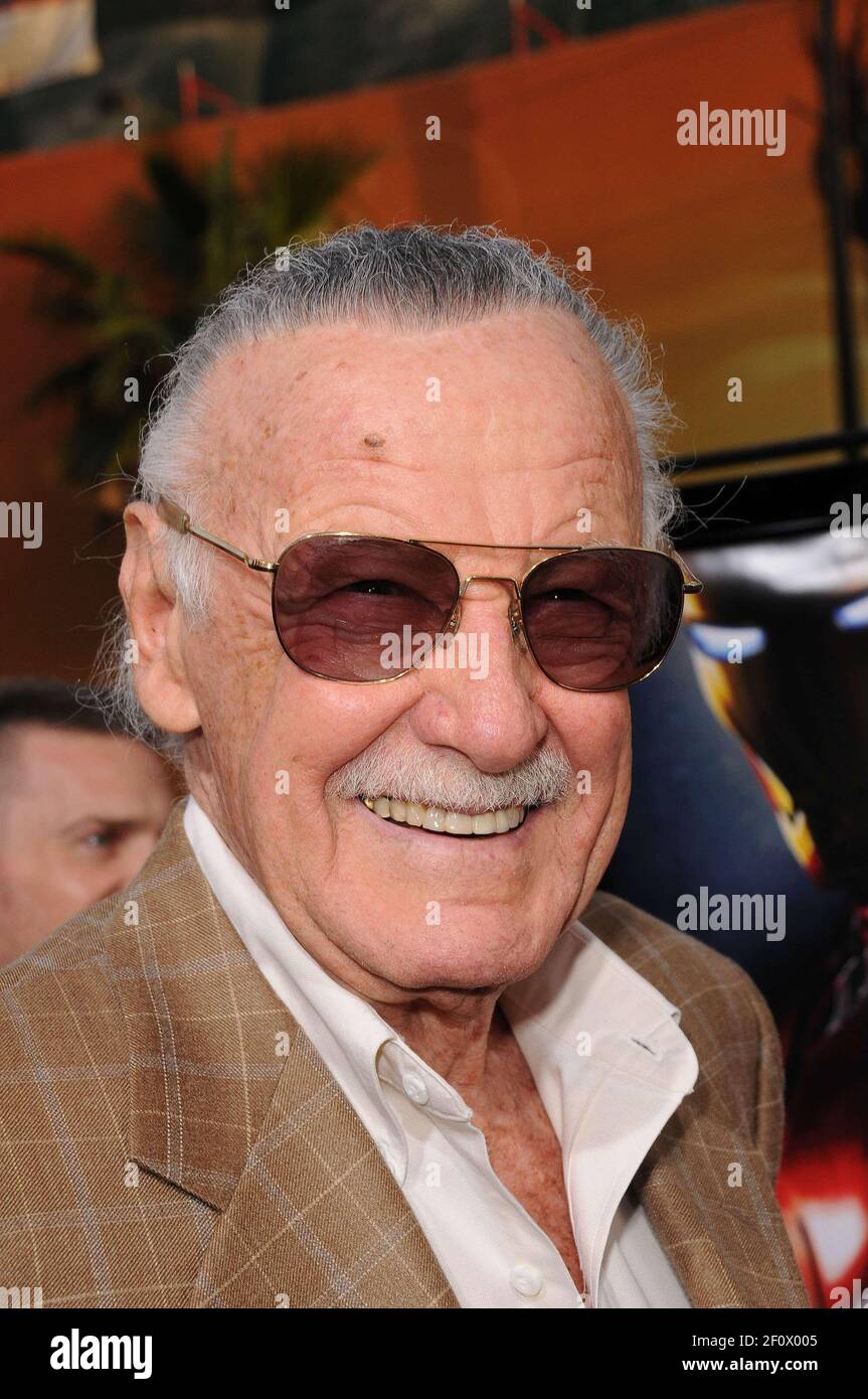 Stan Lee. 30 April 2008 - Hollywood, California. Paramount and Marvel ...