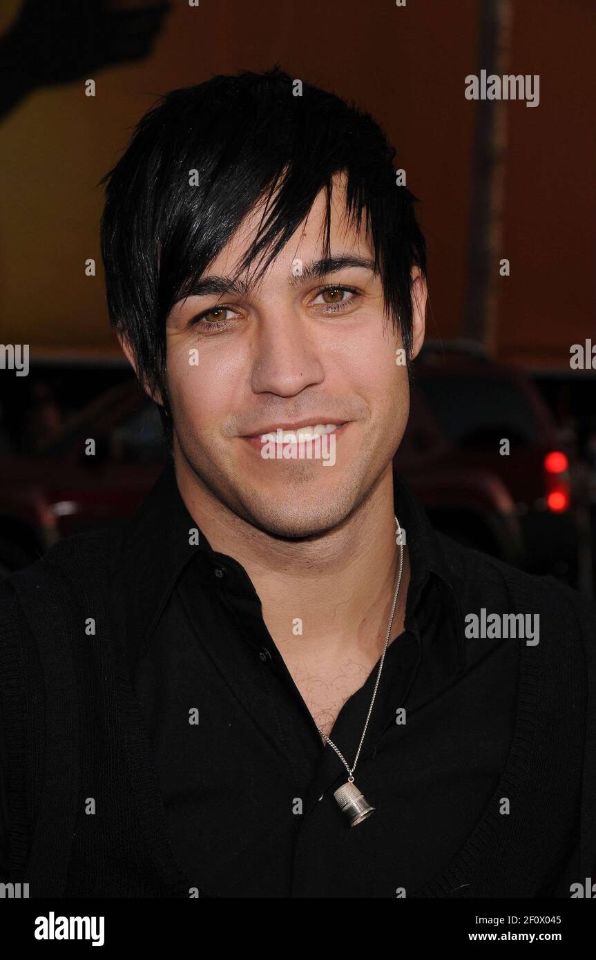 Pete Wentz. 30 April 2008 - Hollywood, California. Paramount and Marvel ...