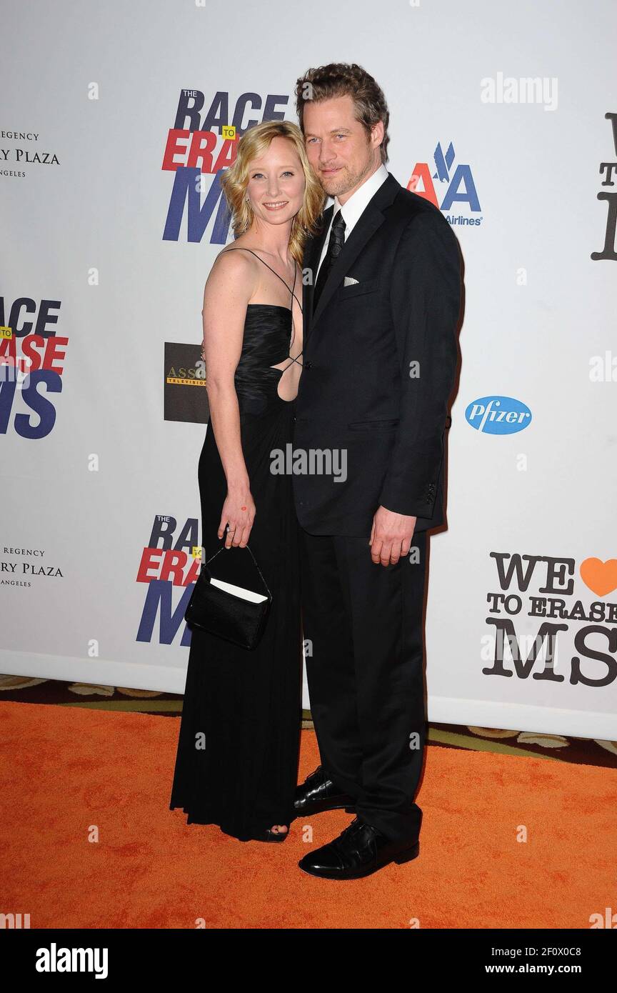 Anne Heche and husband James Tupper. 2 May 2008 - Century City ...