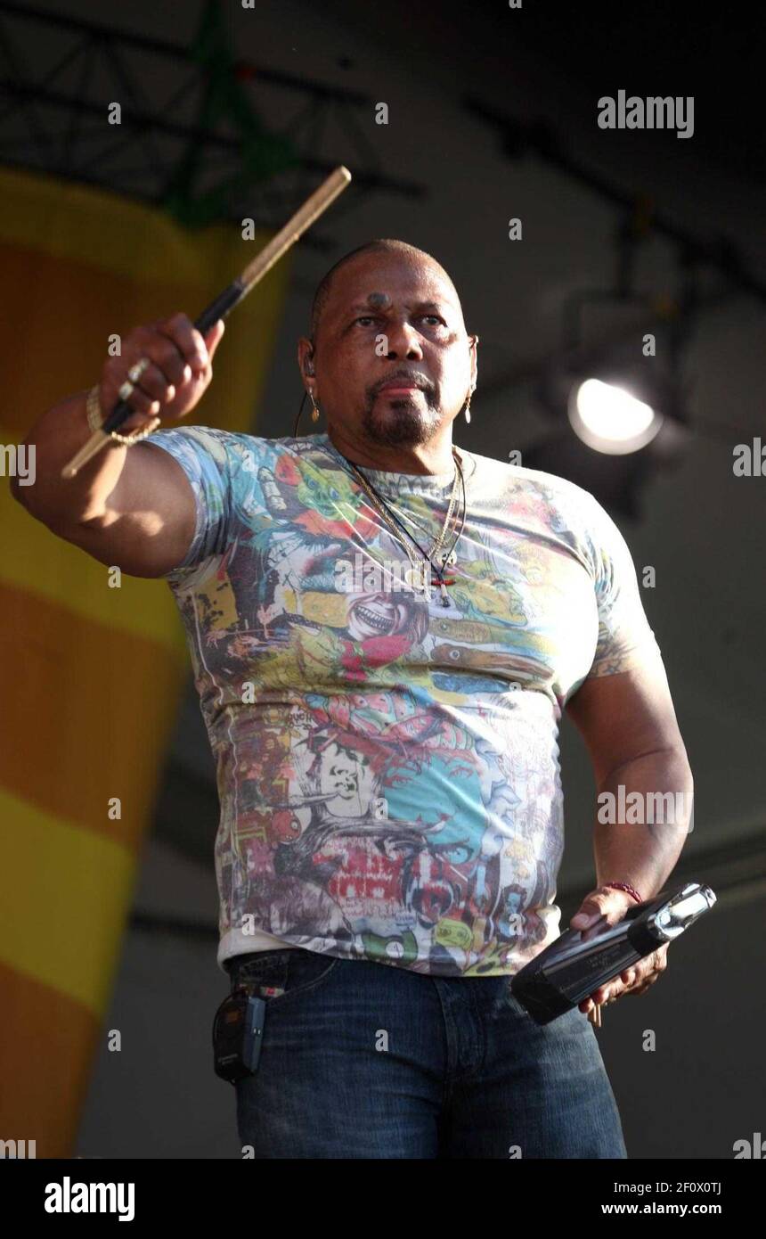 May 024 2008. New Orleans, Louisiana. The New Orleans Jazz and Heritage ...