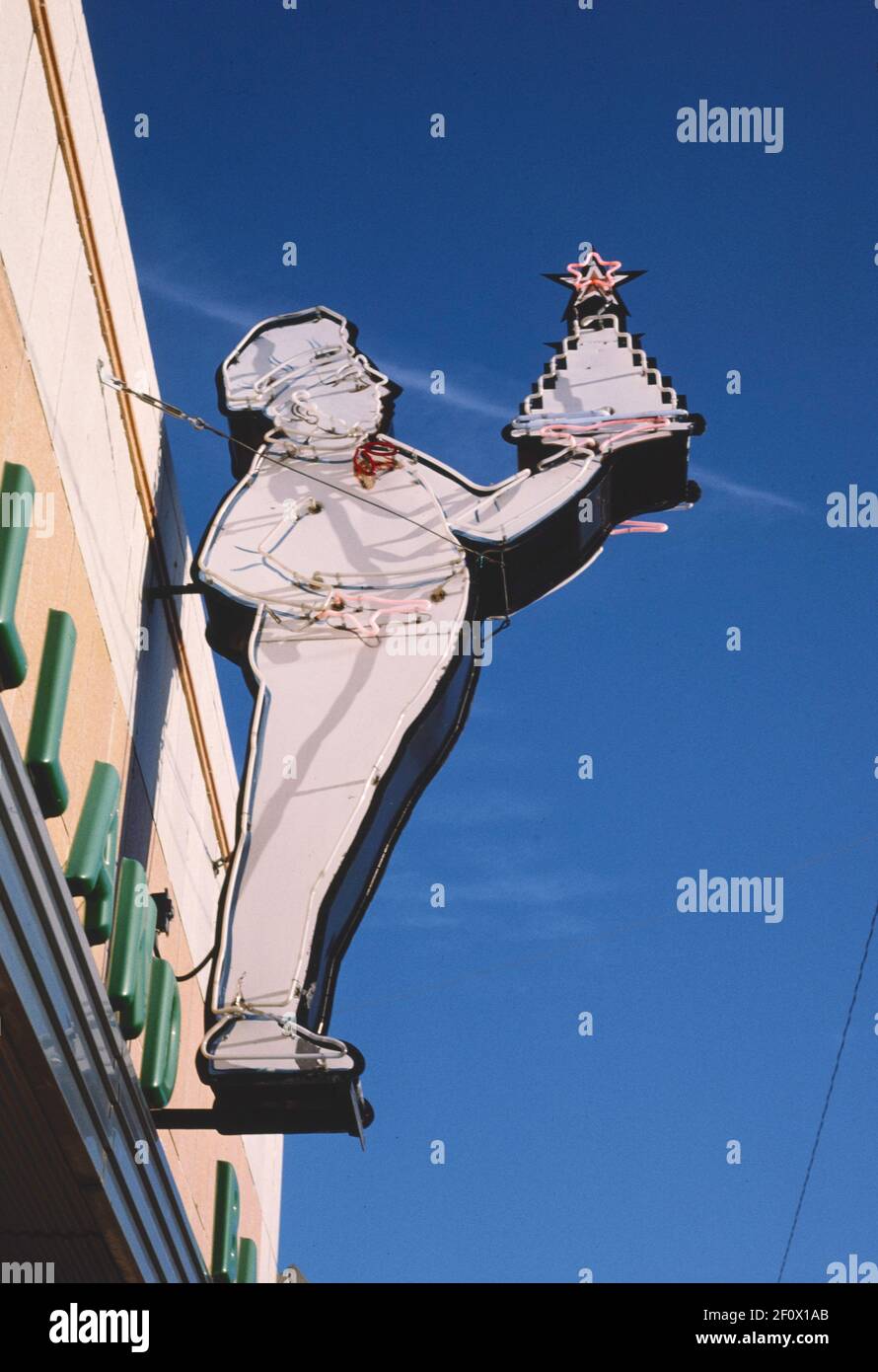 1990's United States - Holland Bakery sign Scottsbluff Nebraska ca ...