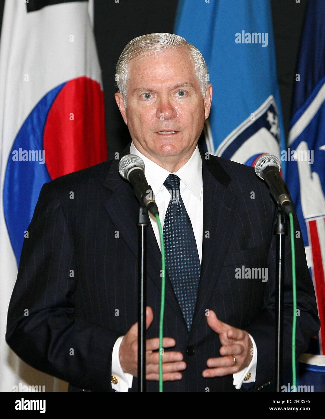 3 June 2008 - Seoul, South Korea - U.S Defence Secretary Robert Gates ...
