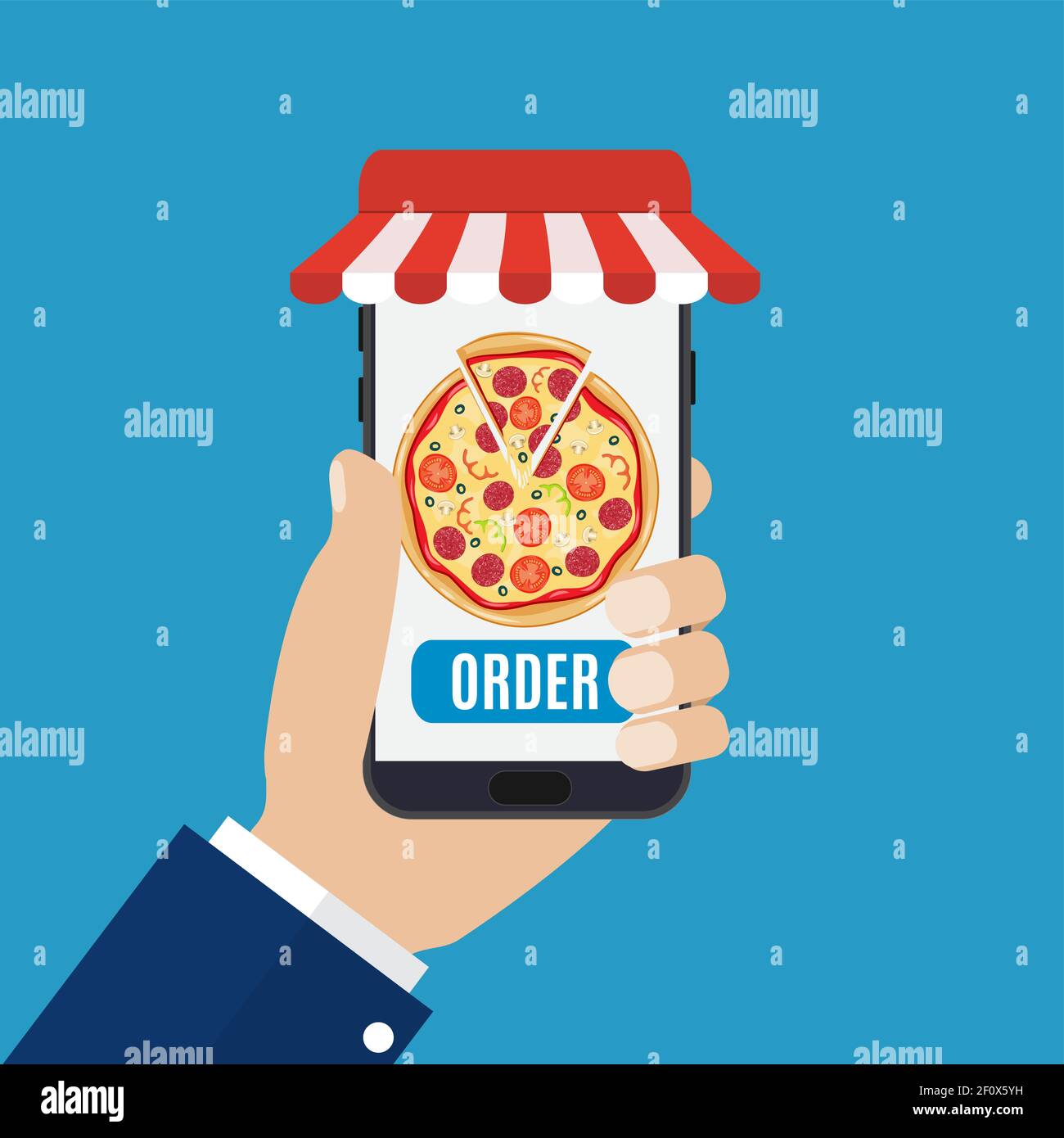 Order now cartoon hi-res stock photography and images - Alamy