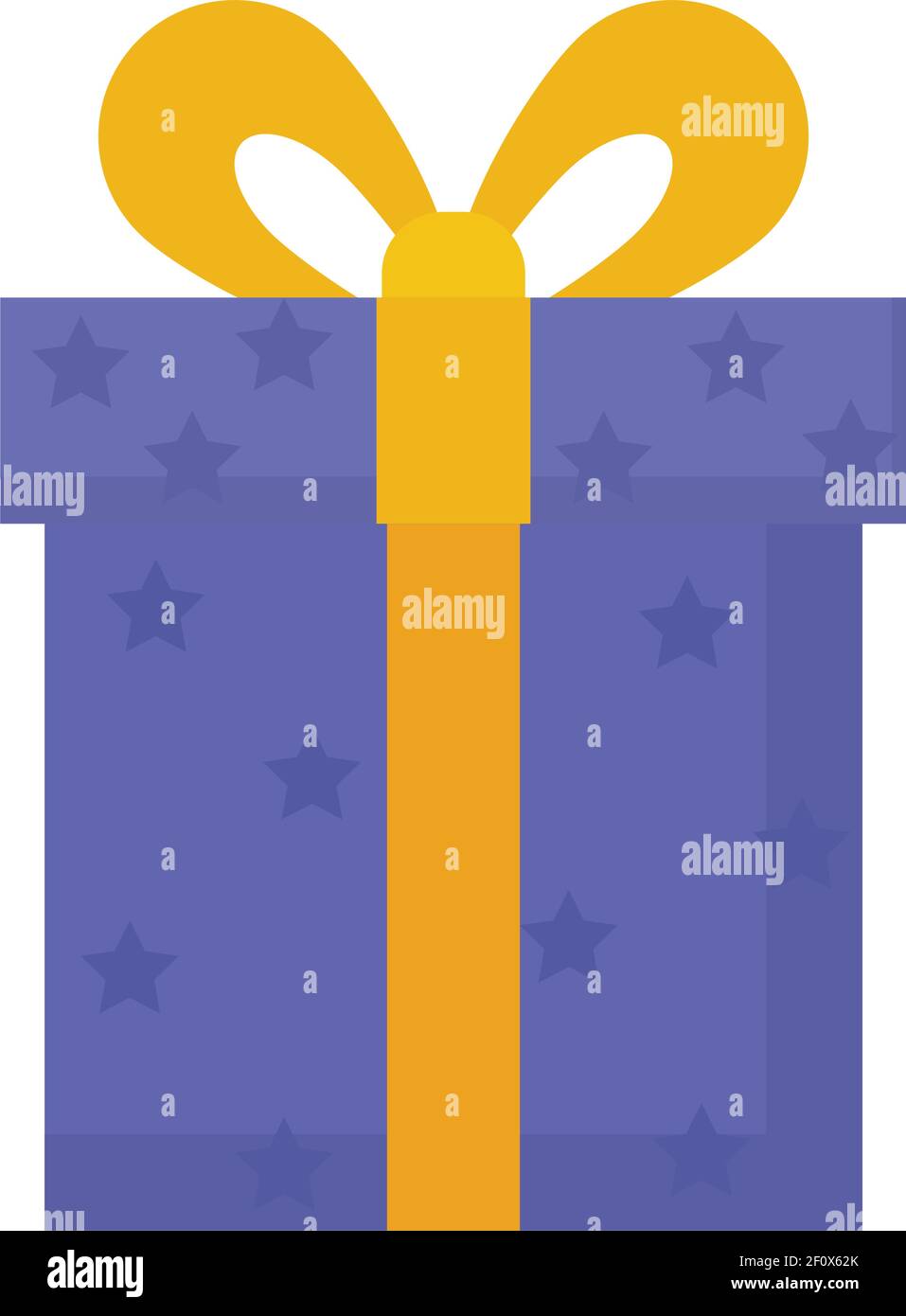 purple gift box isolated icon Stock Vector Image & Art - Alamy