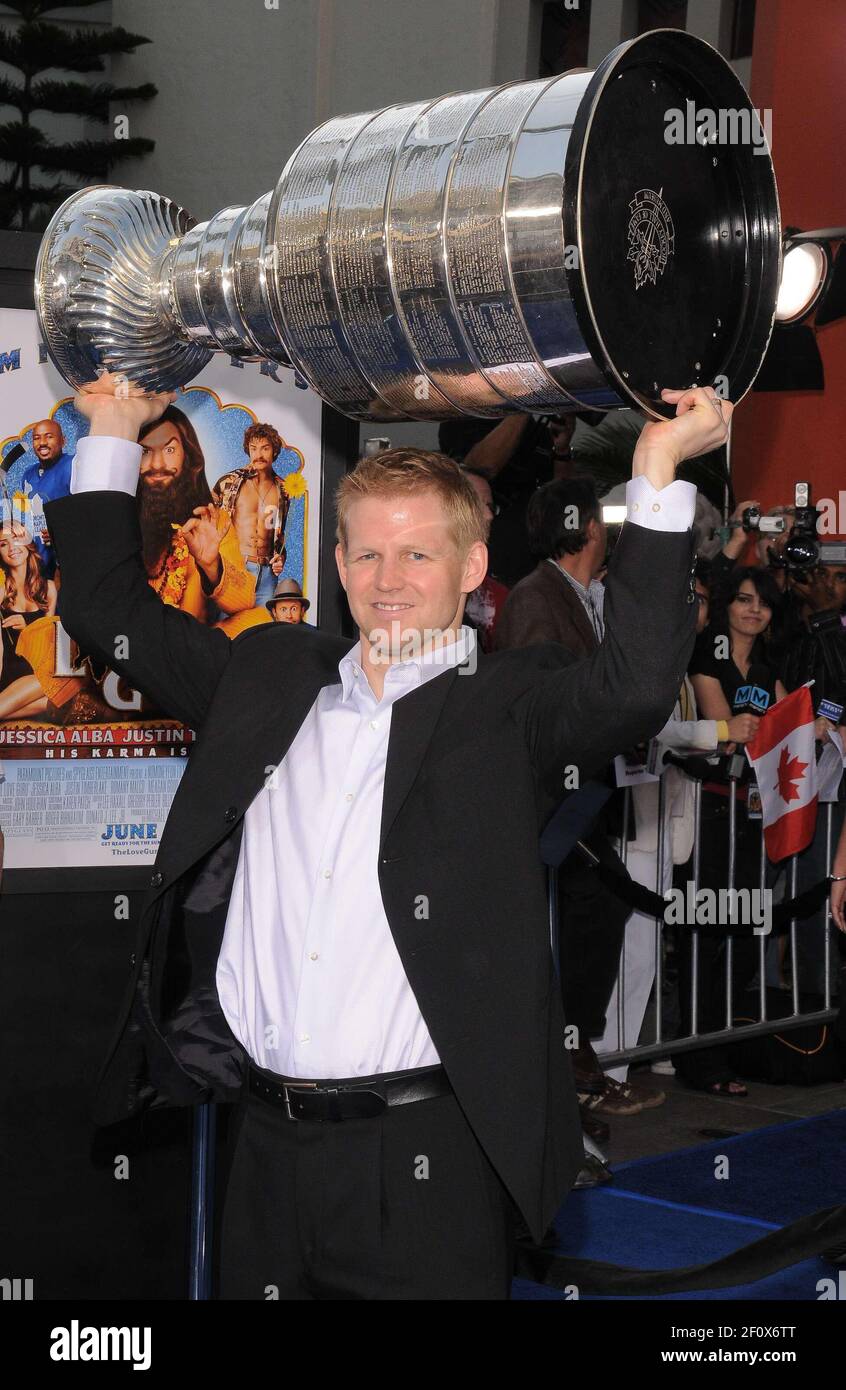 Red Wings goalie Chris Osgood. 11 June 2008 - Hollywood, California. Paramount Presents The Los ...