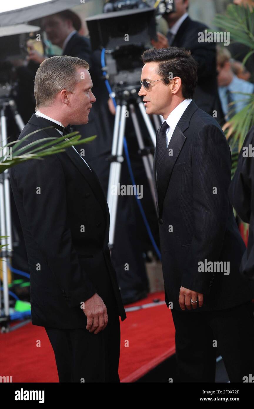 Anthony Michael Hall And Robert Downey Jr